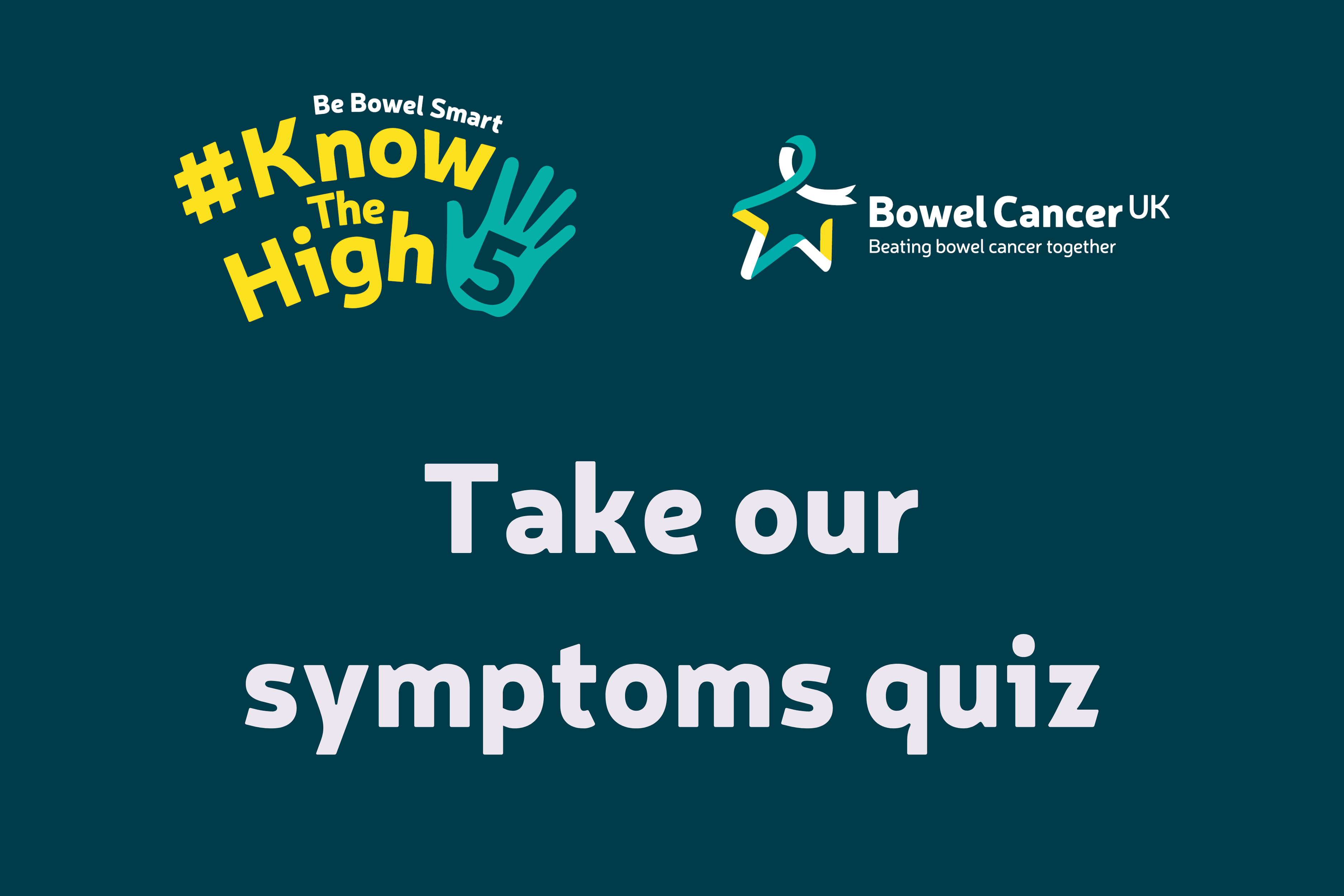 Take our bowel cancer quiz | Bowel Cancer Awareness Month | Bowel Cancer UK