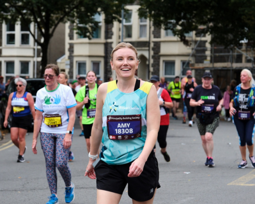 Amy's Cardiff Half Marathon Story | thisisbowelcancer blog | Bowel ...
